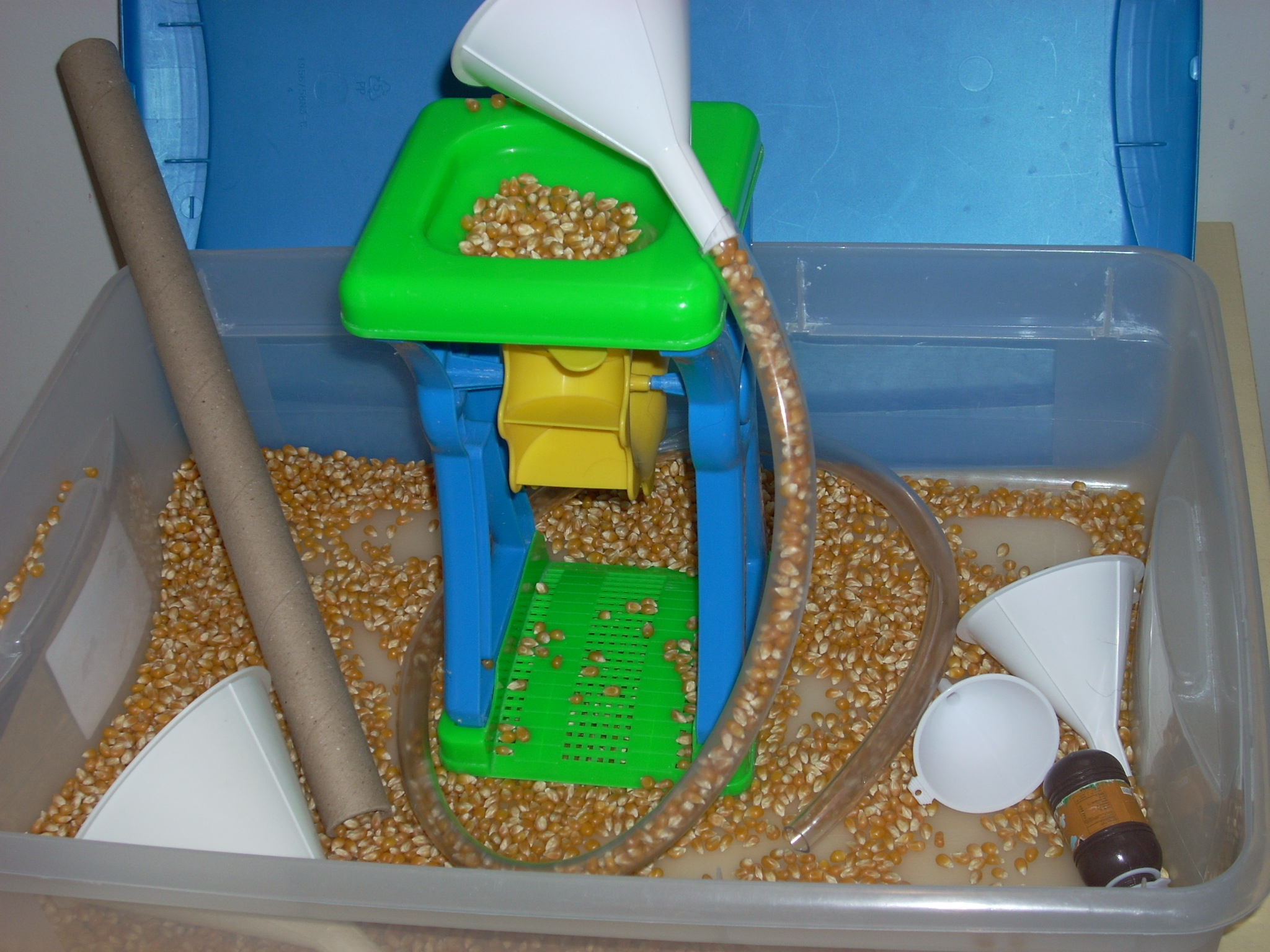 Make Your Sensory Table Pop: Using Popcorn as a Sensory Medium