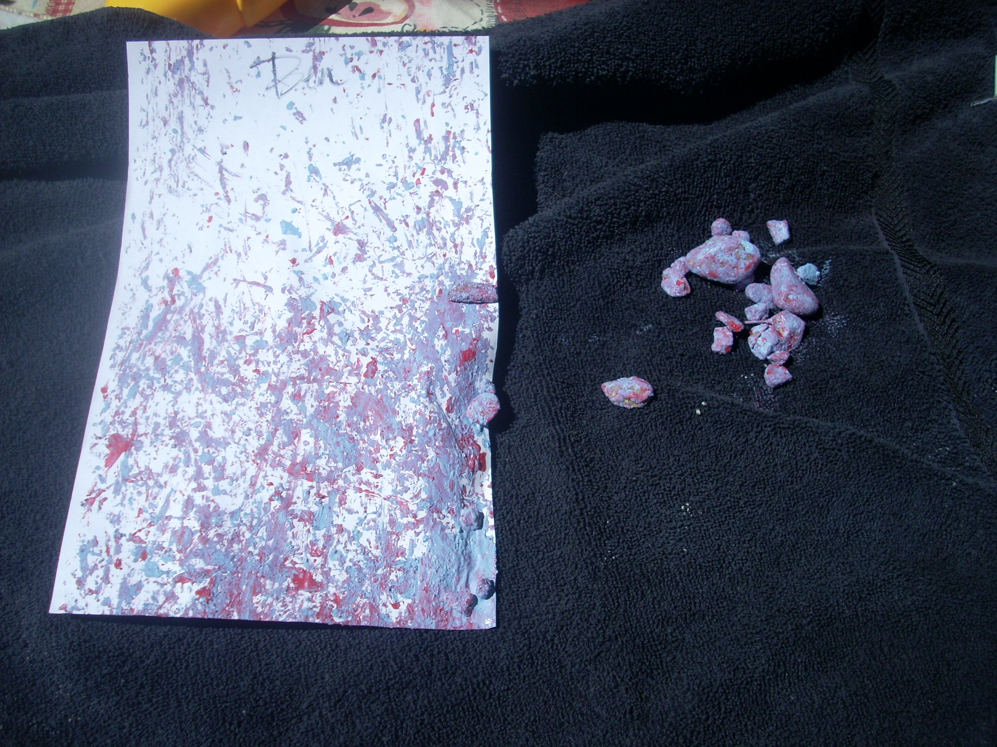 Rock Rumble – Shake Painting with Rocks!
